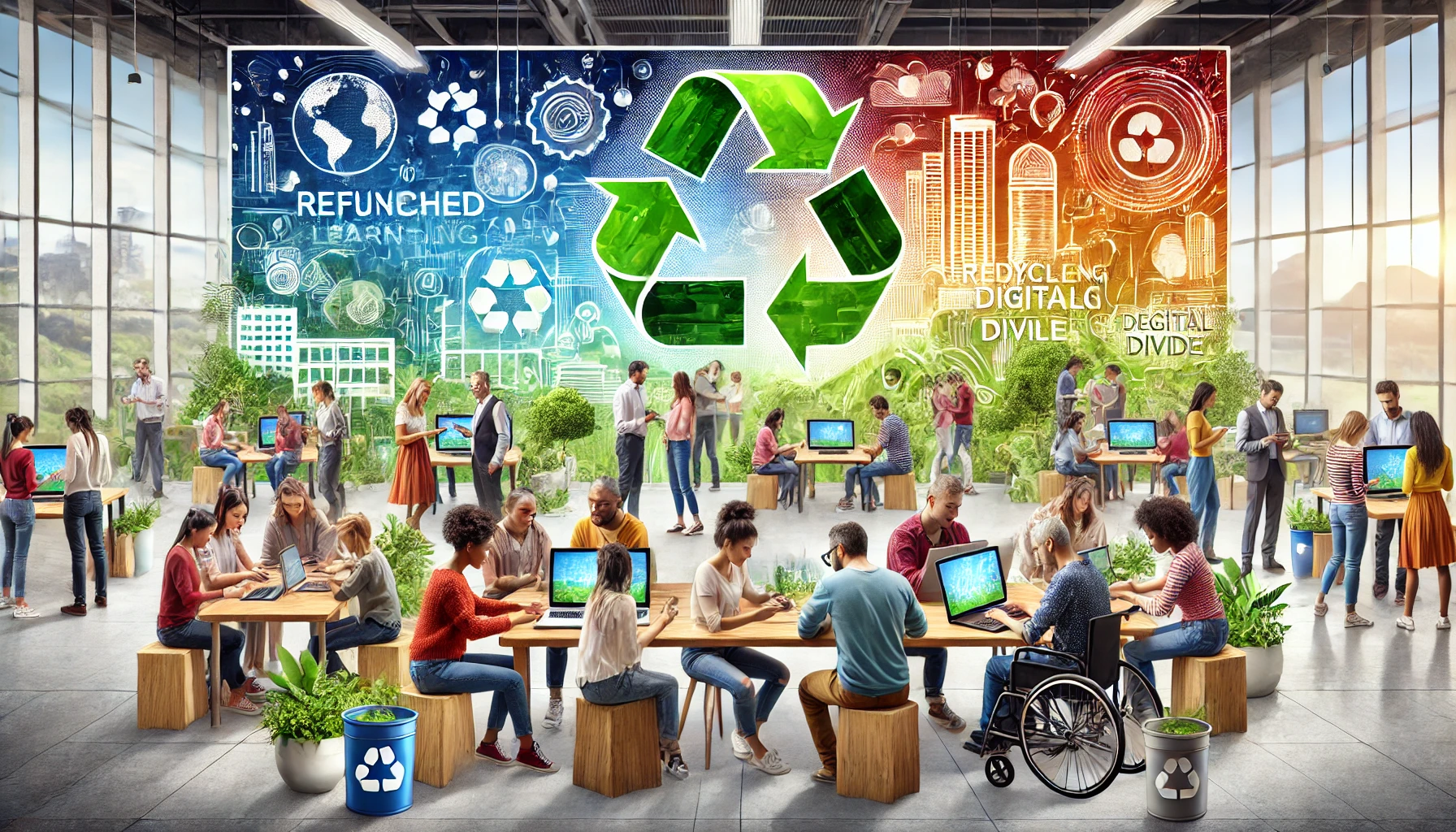 How Does Refurbished Tech Close the Digital Divide?