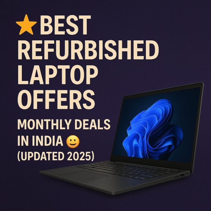 Monthly Deals Best Refurbished Laptop Offers in India (Updated 2026)